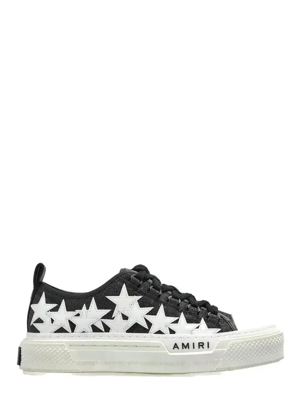 Amiri Stars Court Sneakers - Black