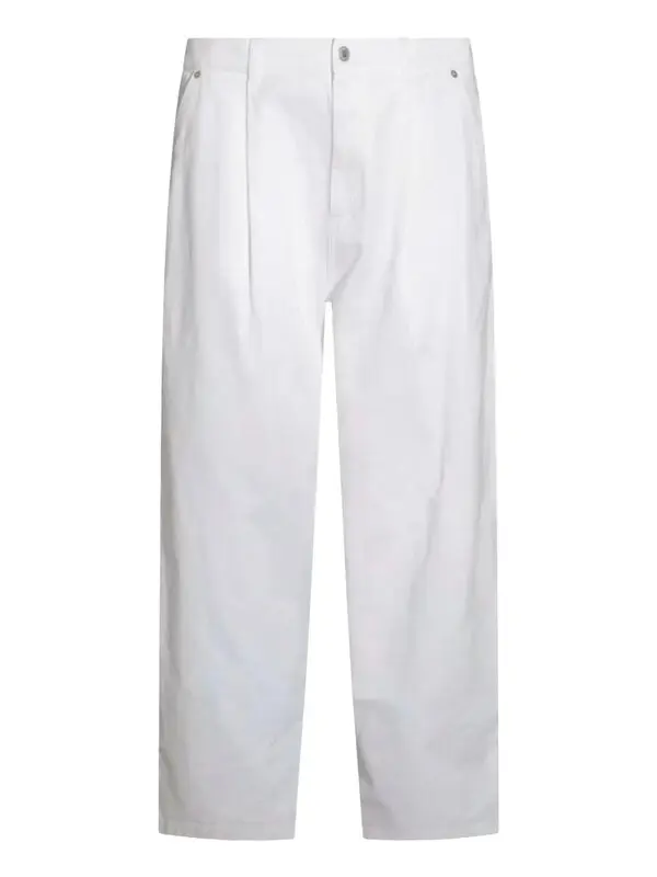 Moschino Oversized Jeans - White