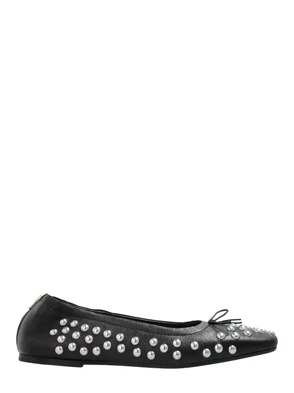 GOLDEN GOOSE Leather Ballet Flats - Black