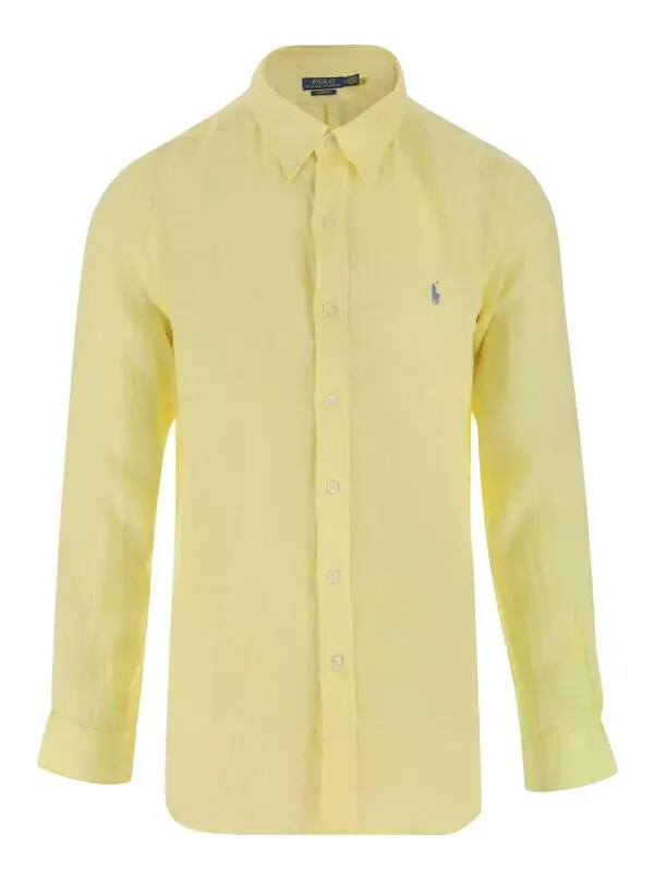 Polo Ralph Lauren Linen Shirt - Yellow