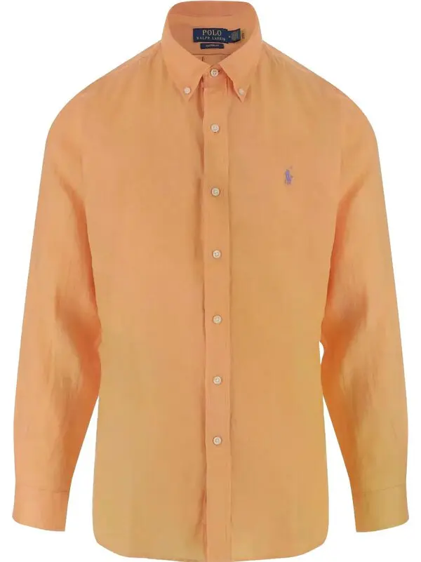Polo Ralph Lauren Linen Shirt - Orange