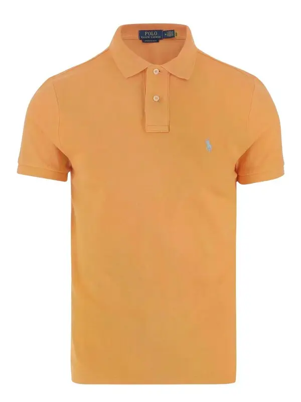 Polo Ralph Lauren Cotton Polo Shirt - Orange