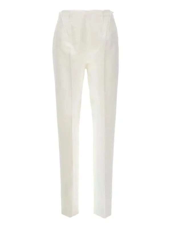 Sportmax Netto Trousers - White