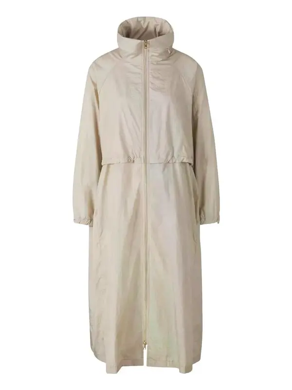 Herno Concealed-hood Trench Coat - Neutrals