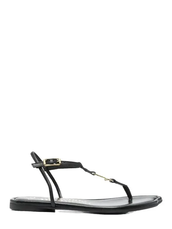 VIVIENNE WESTWOOD Leather Sandals - Black