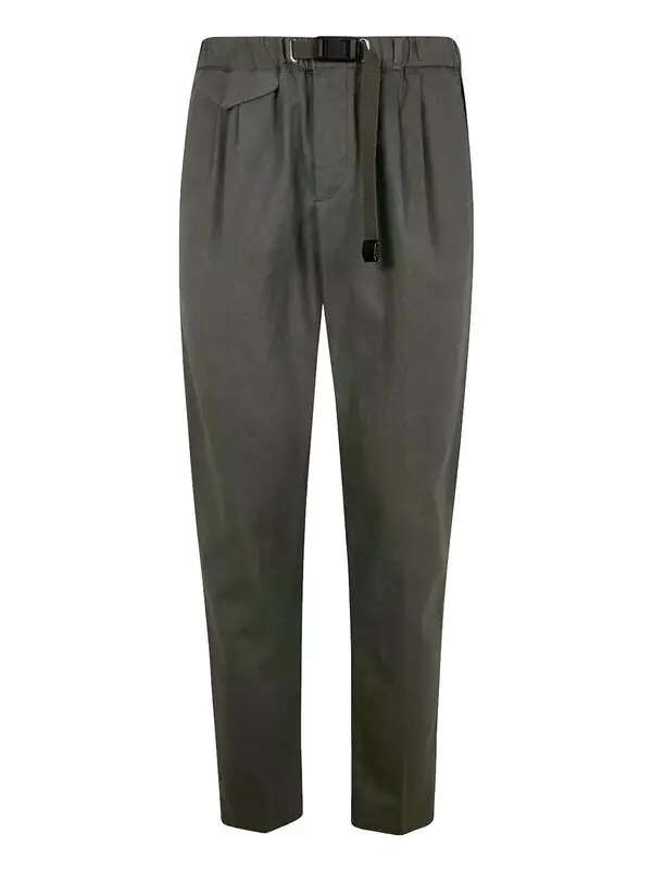 WHITE SAND Tapered Trousers - Green