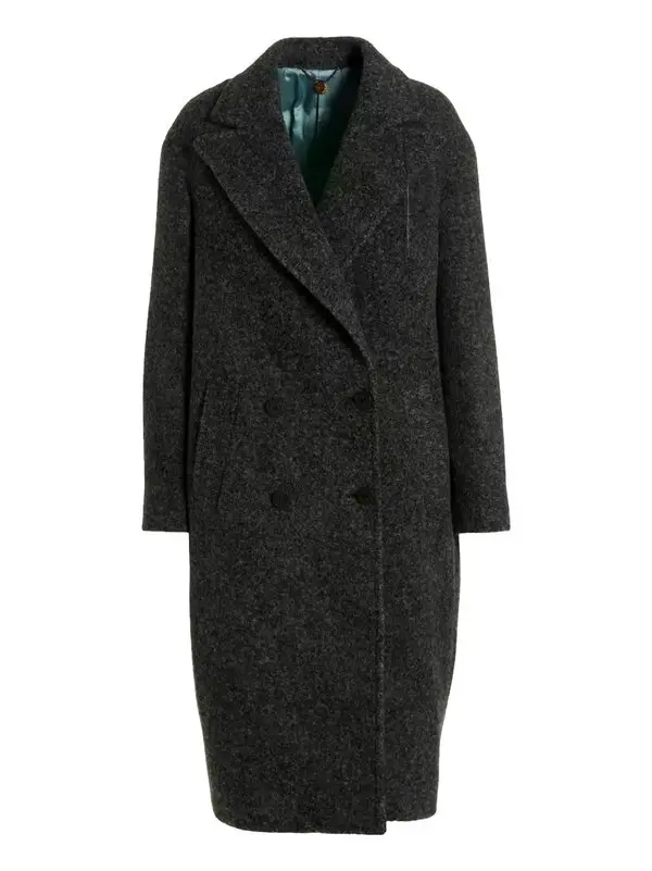 MAURIZIO MIRI Cocoon Coat - Grey