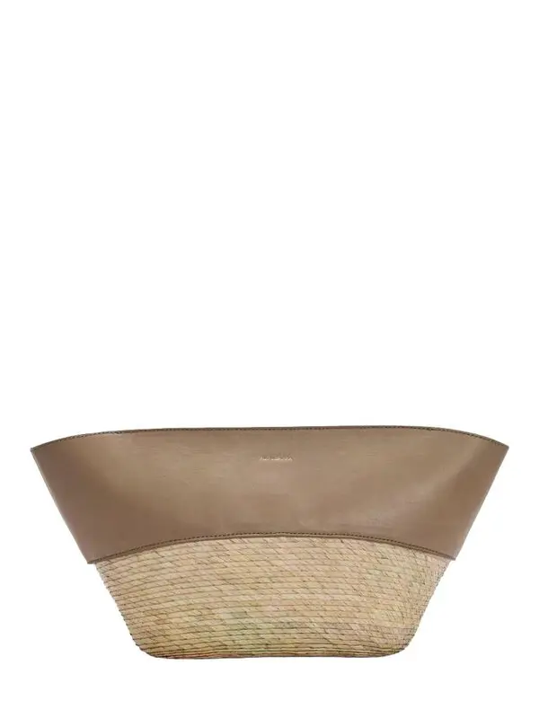 Altuzarra Basket Clutch - Neutrals