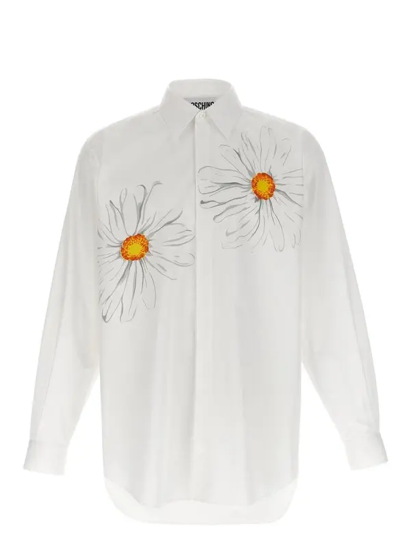 Moschino Margherite' Shirt - White