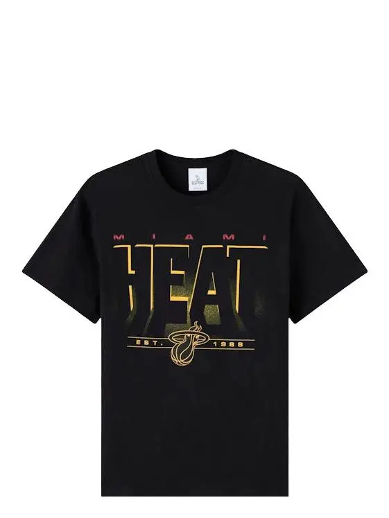 OVO Nba Miami Heat T-shirt - Black
