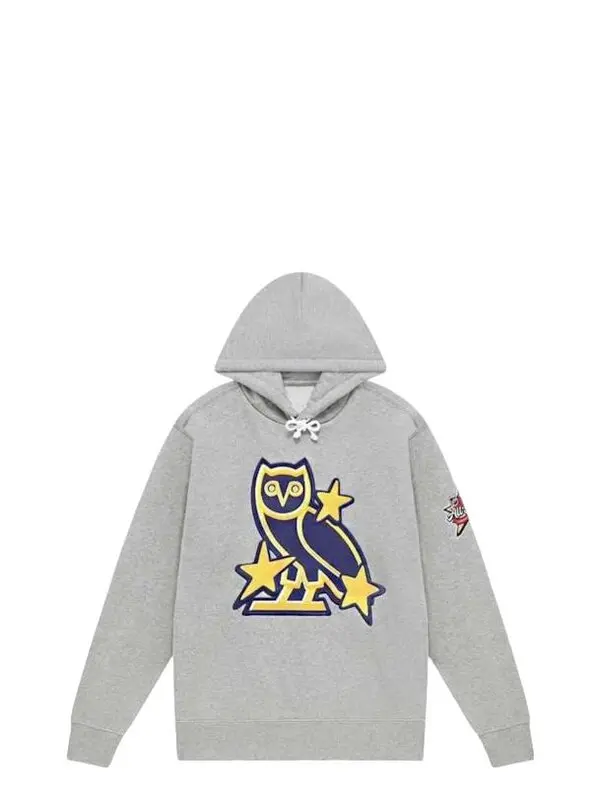 OVO X Nhl All Star Hoodie - Heather Grey