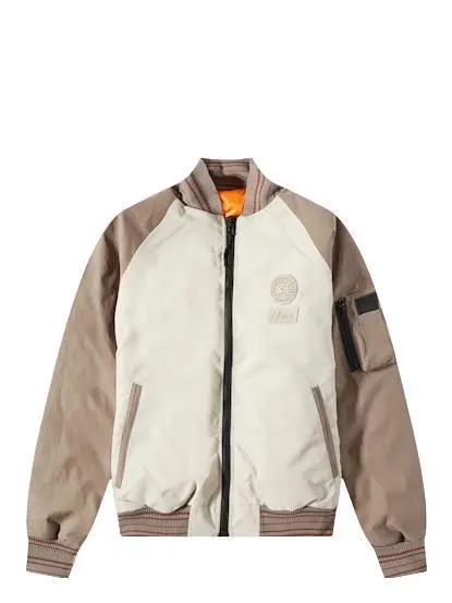 Canada Goose X Nba Collection With Union Bullard Bomber Jacket - Pearl