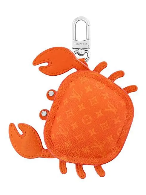 LOUIS VUITTON Crab Bag Charm - Orange