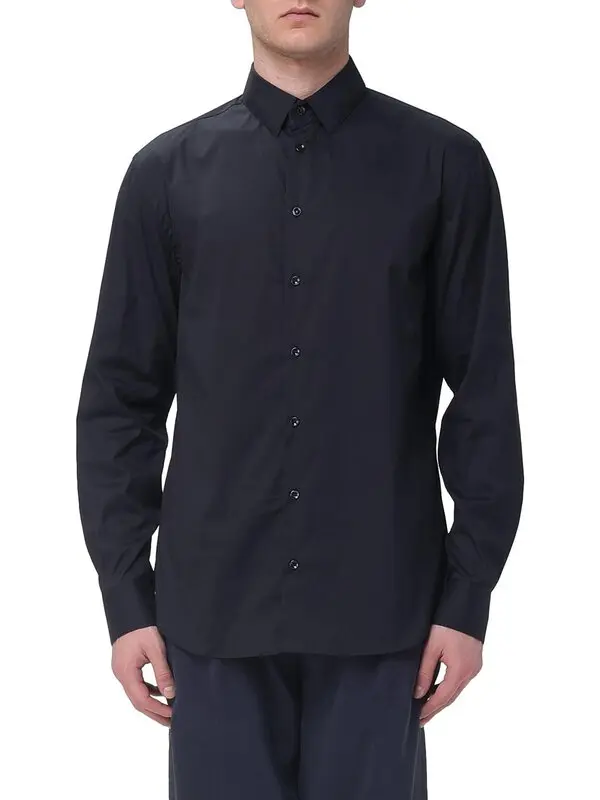 Giorgio Armani Cotton Shirt - Black