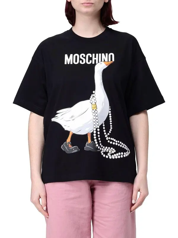 Moschino Graphic T-shirt - Black