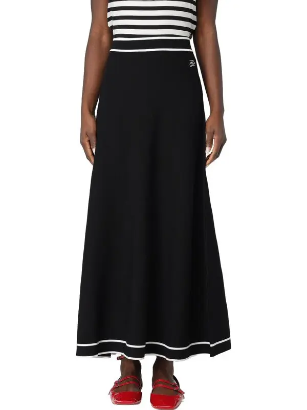 Karl Lagerfeld Maxi Skirt - Black