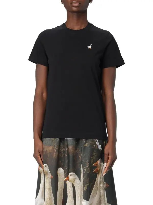 Moschino Embroidered T-shirt - Black