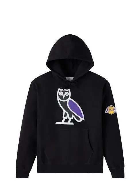 OVO Nba Los Angeles Lakers Hoodie - Black