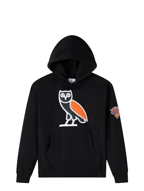OVO Nba New York Knicks Hoodie - Black