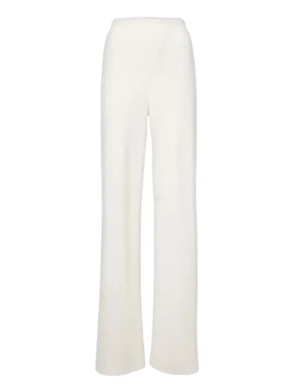 Staud Stroll Wide-leg Pants - White