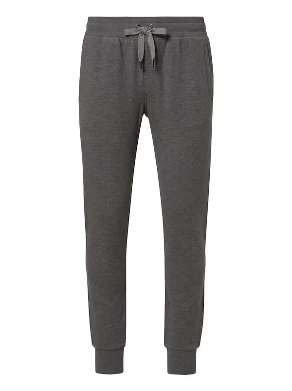 Dolce & Gabbana Cotton Jersey Sweatpants - Grey