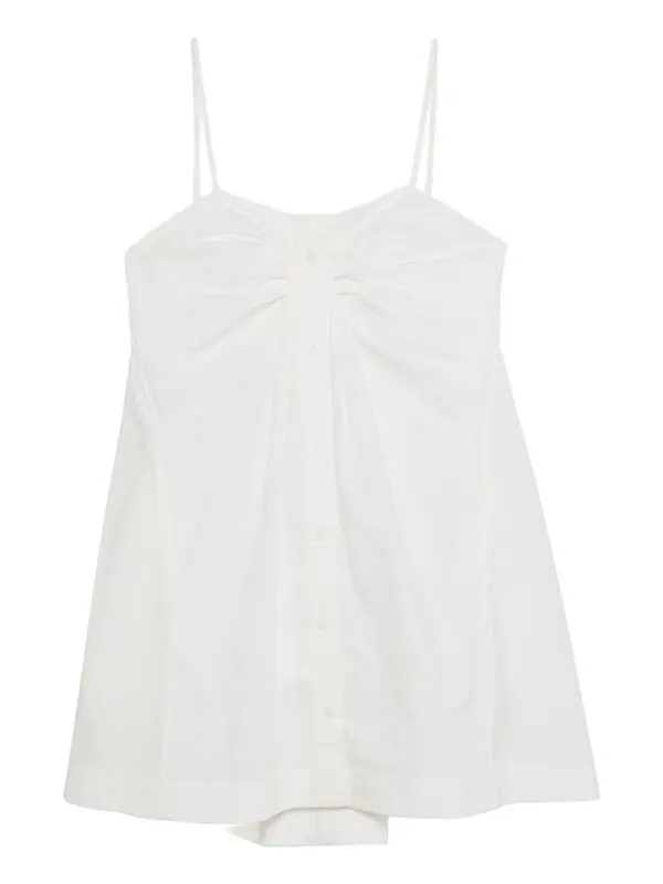Simkhai Kendall Sleeveless Mini Dress - White