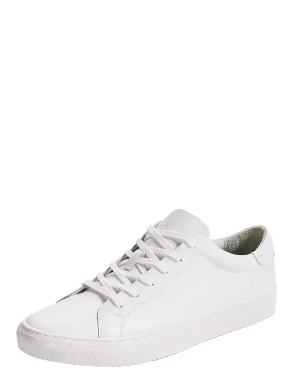 Ralph Lauren Jermain Ii Leather Sneakers - White