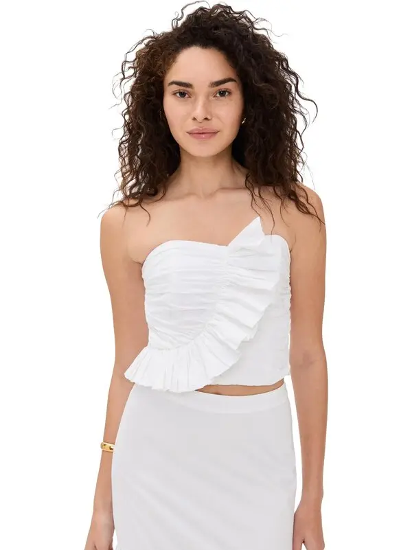 RO'S GARDEN Hidalgo Top - White