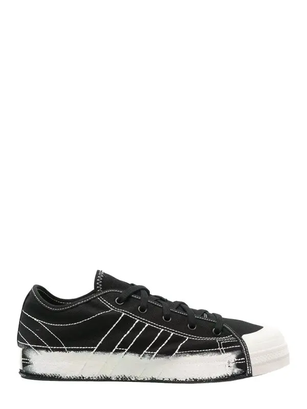 Y3 Nizza Lo Sneakers - Black