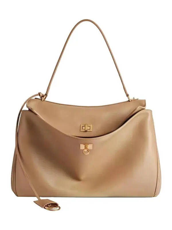 Balenciaga Medium Rodeo Shoulder Bag - Neutrals
