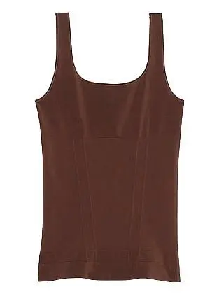Victoria's Secret Shapewear Victoria Seamlessshaping™ Cinched Tank Top - Brown