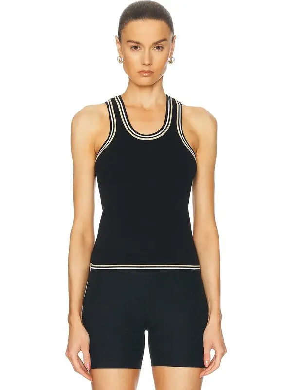 The Upside Mimi Knit Tank Top - Black