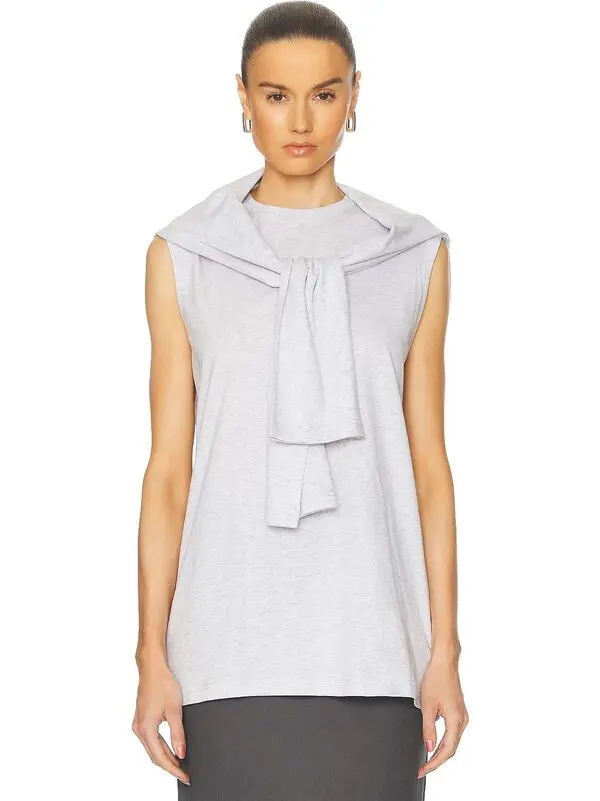 Acne Studios Emet Top - Grey Melange