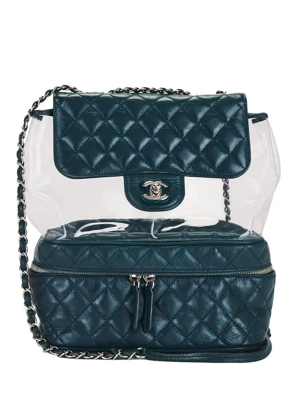 Chanel Aquarium Backpack - Teal