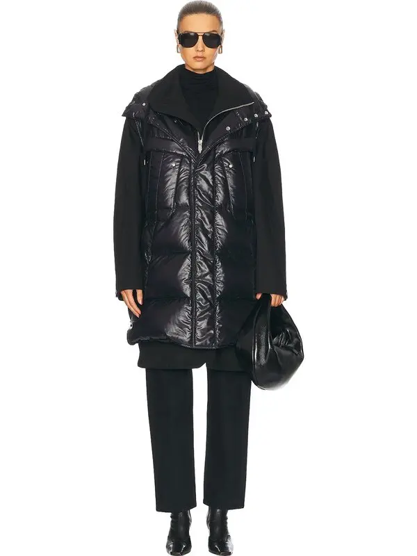 Hermès Puffer Coat - Black