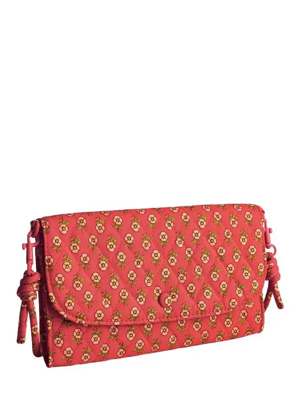 VERA BRADLEY Wildwood Wallet Crossbody - Pink