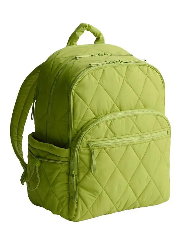 VERA BRADLEY Large Bancroft Backpack - Green