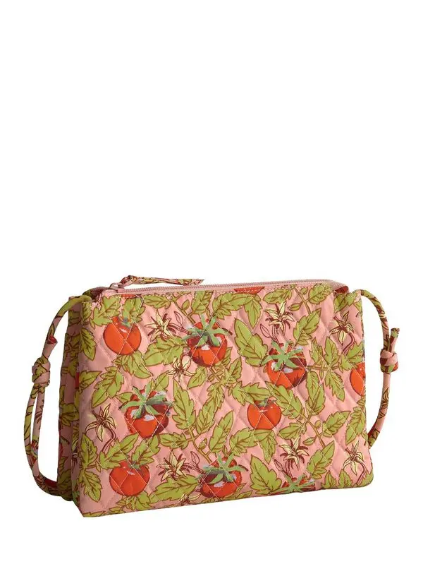 VERA BRADLEY Foxbury Crossbody - Pink/green