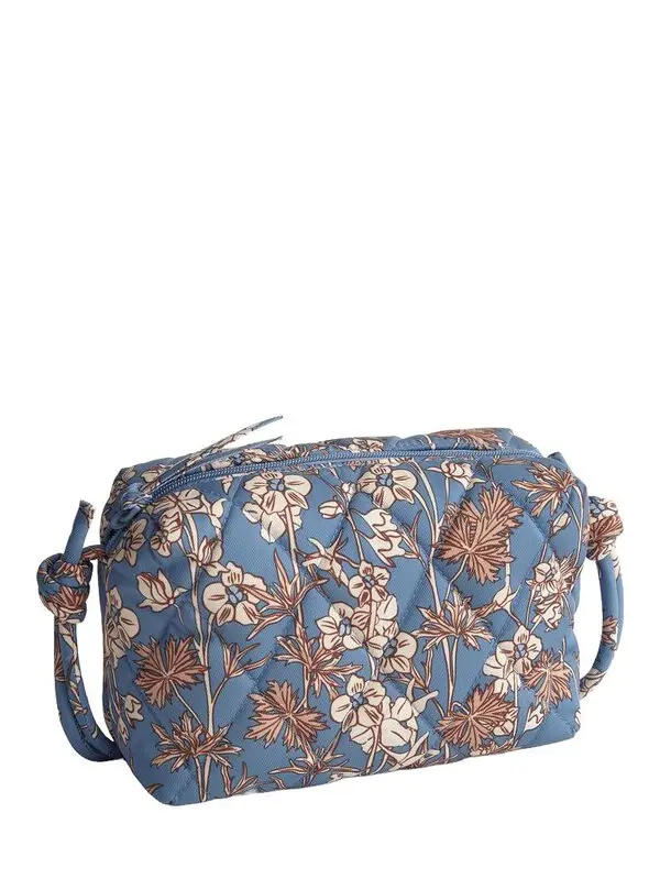 VERA BRADLEY Blake Crossbody Bag - Blue/brown