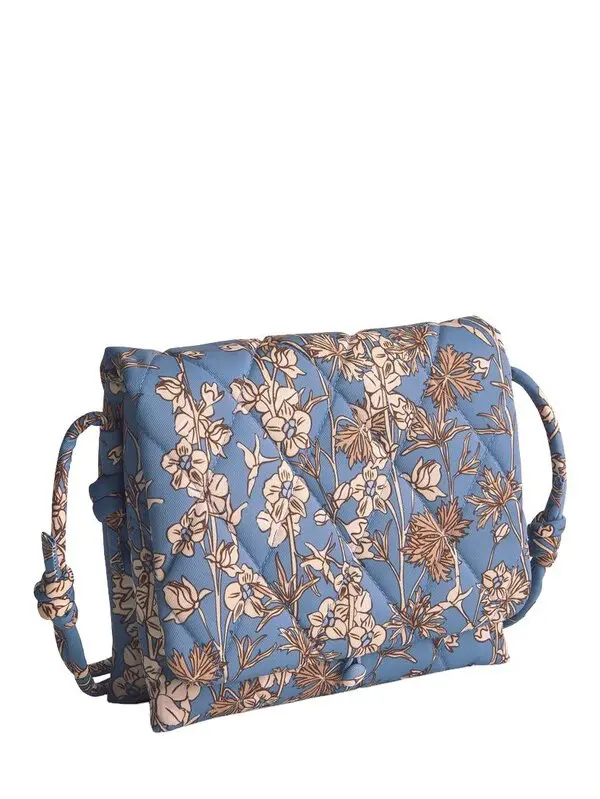 VERA BRADLEY Baird Hipster Crossbody Bag - Blue/brown