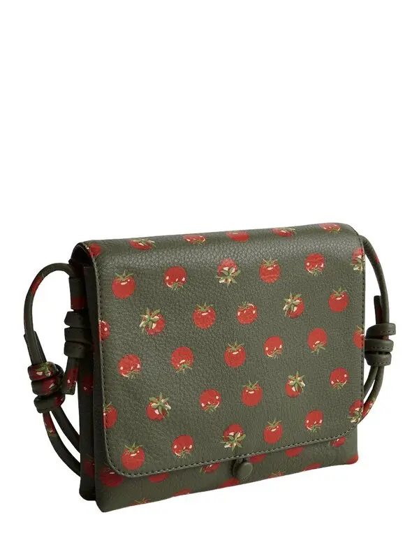 VERA BRADLEY Baird Hipster Crossbody Bag - Green/red