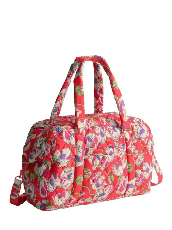 VERA BRADLEY Miramar Weekender Bag - Red
