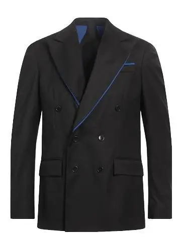 TAKESHY KUROSAWA Blazer Size Polyester, Viscose, Elastane - Black
