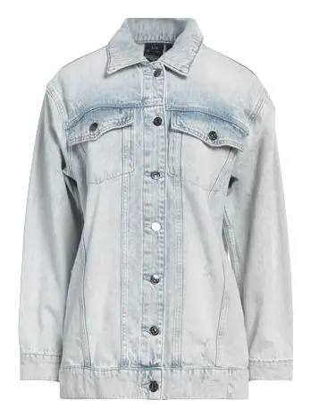 Armani Exchange Denim Trucker Jacket - Blue