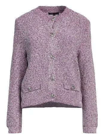 Maje Knit Cardigan - Purple