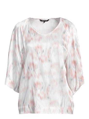 Armani Exchange Tie-dyed Satin Top - Blush