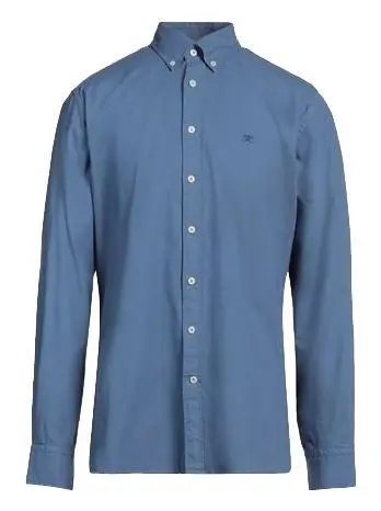 HACKETT Shirt Size Cotton - Navy