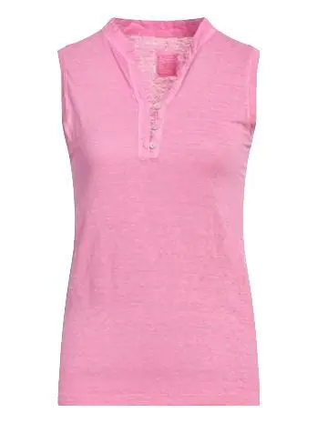 120% Lino Linen T-shirt - Pink