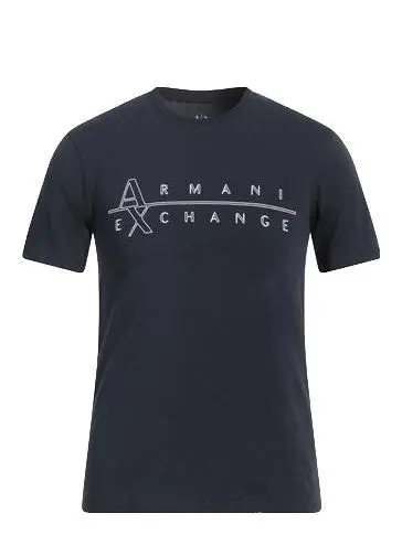 Armani Exchange T-shirt Midnight Size Cotton, Elastane - Blue