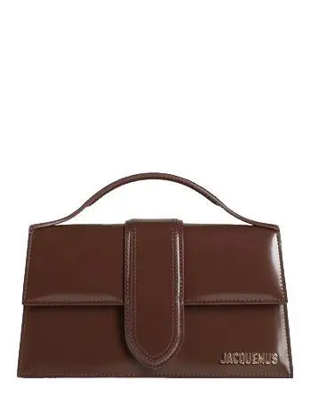 Jacquemus Grande Bambino Calfskin Handbag - Brown